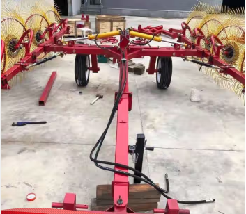 Buy Rotary Hay Rake Tractor Pto-driven 3 Point Hydraulic Finger Wheel ...