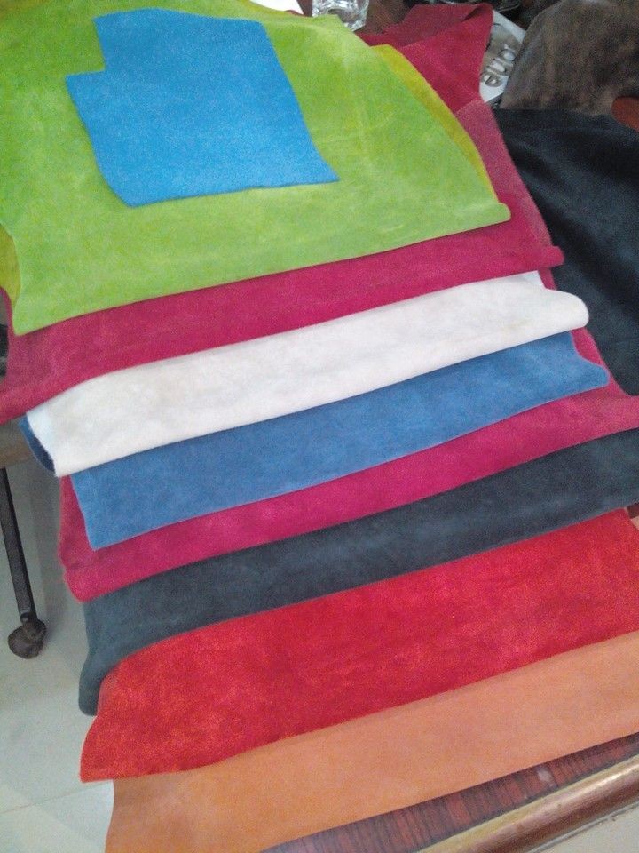 Buy Cow Suede Split, Cow And Buffalo Crust Split Genuine Leather from ...