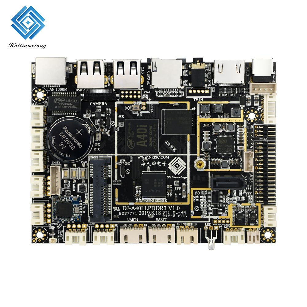 Buy Hitx A40i Indusrtial Motherboard Arm Embedded Linux Android Board Of Quad Core Cortex-a7 Dj ...