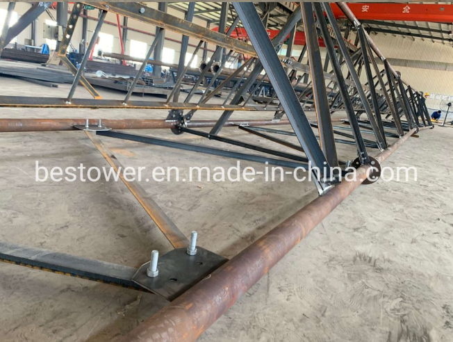 Buy Hdg 3 Legs Self-support Steel Telecommunication Tower from Qingdao ...