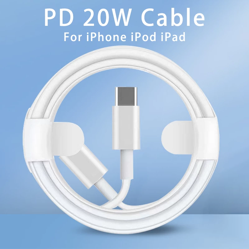 Buy 20w Pd Cable Lightning To Usb-c For Iphone from Shenzhen Ruomai ...