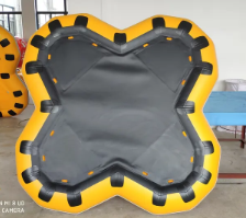 Buy Professional Custom Printing Four Person Tube Cloverleaf Inflatable ...