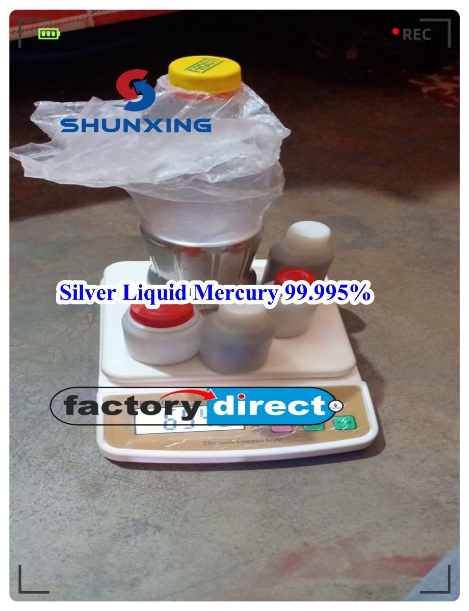 Buy Silver Liquid Mercury 99.995% Min, Hg Mercury With Best Factory ...
