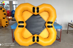 Buy Professional Custom Printing Four Person Tube Cloverleaf Inflatable ...