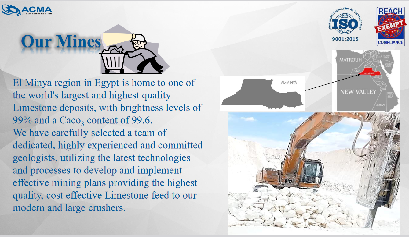 Buy Calcium Carbonate And Talc Powder from Acma for Chemicals and ...