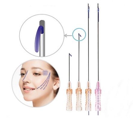 Buy Korean Cog 18g 19g 100mm Pdo Thread Cosmetic 6d Cog Thread Lift ...