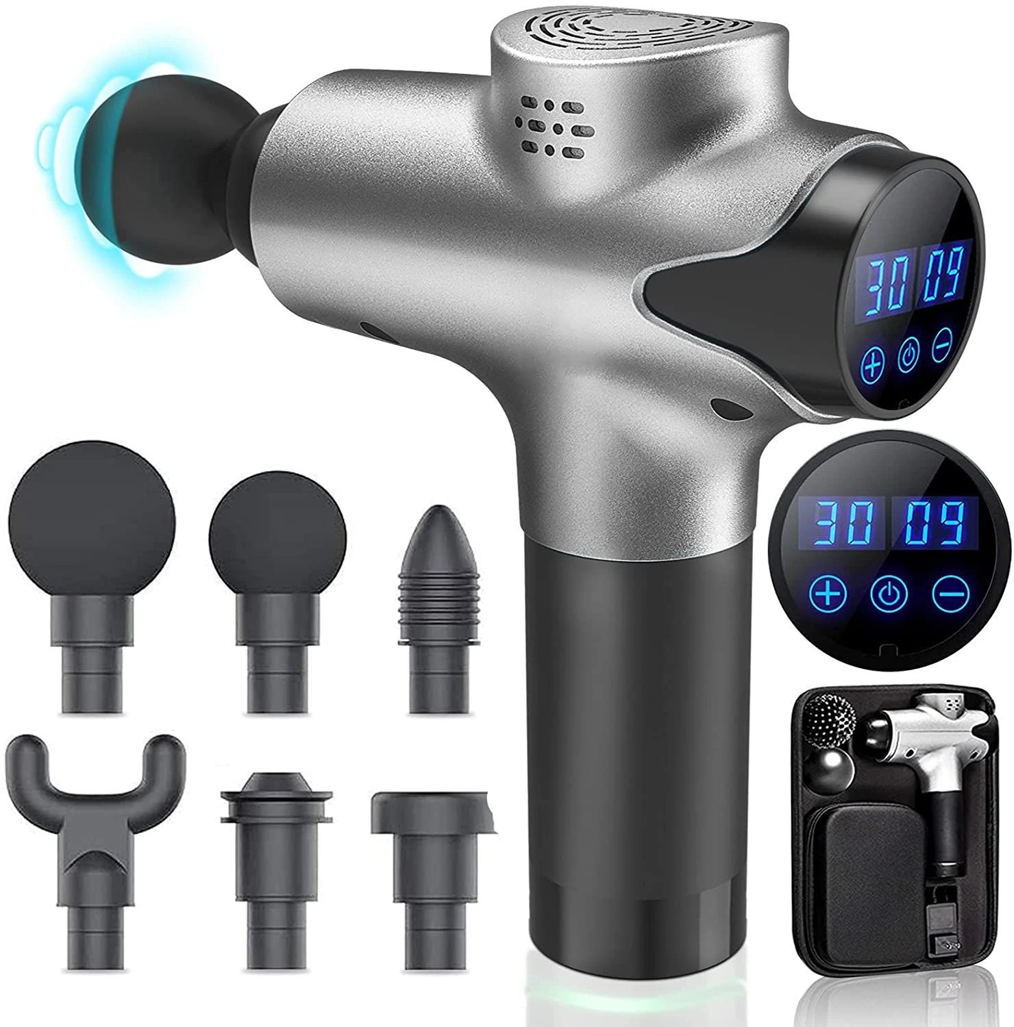Buy Portable Body Muscle Massager Professional Deep Tissue Massage Gun ...