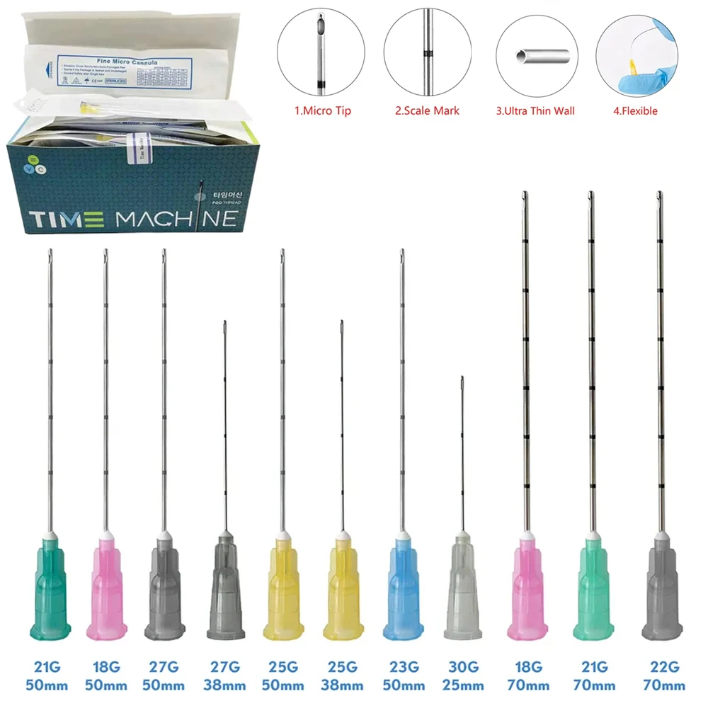 Buy Blunt Tip Access Cannula Needle Microneedle For Filler -s from ...