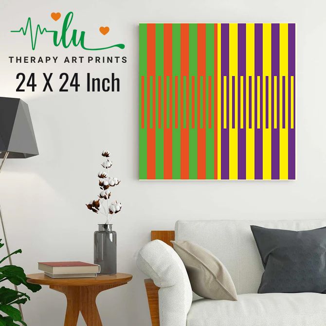 Buy Illusion Wall Art For Depression And Anxiety Relief from Anukrati ...