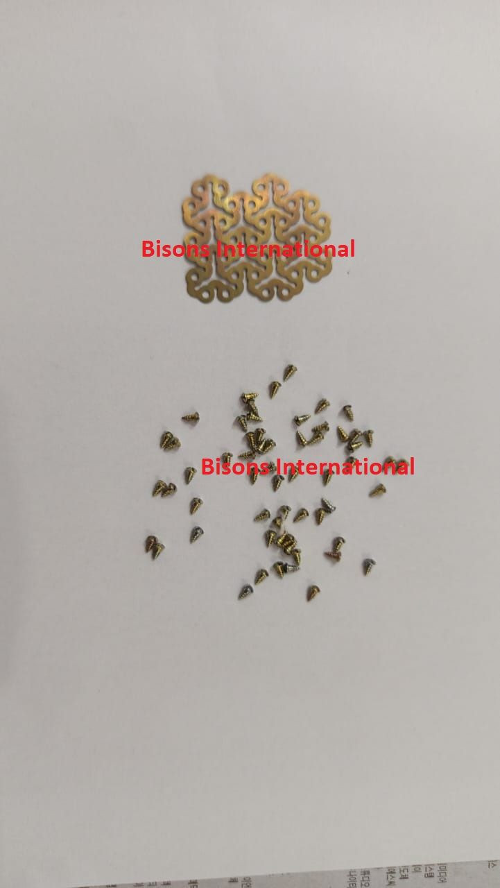 Buy Titanium Cranial/craniofacial Mesh Plate With Fixation Screws ...