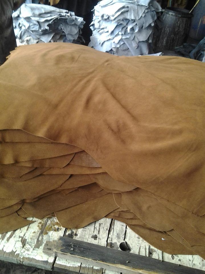 Buy Cow Suede Split, Cow And Buffalo Crust Split Genuine Leather from ...