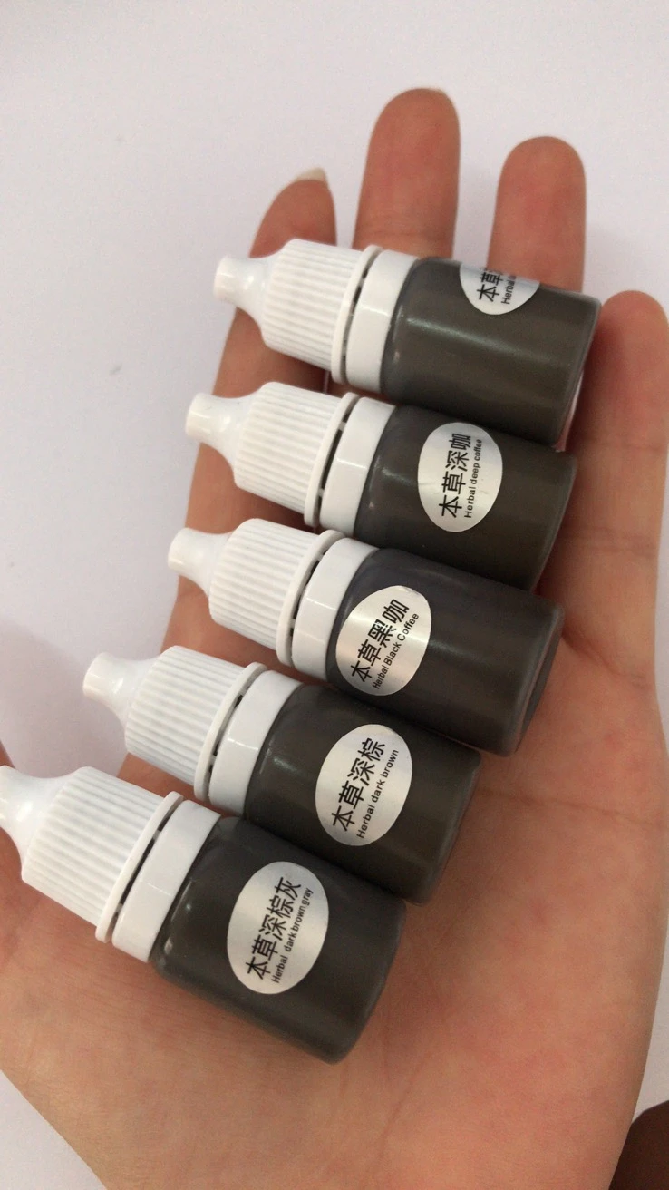 Buy 15ml/bottle Professional Semi Permanent Makeup Ink For Eyebrows ...
