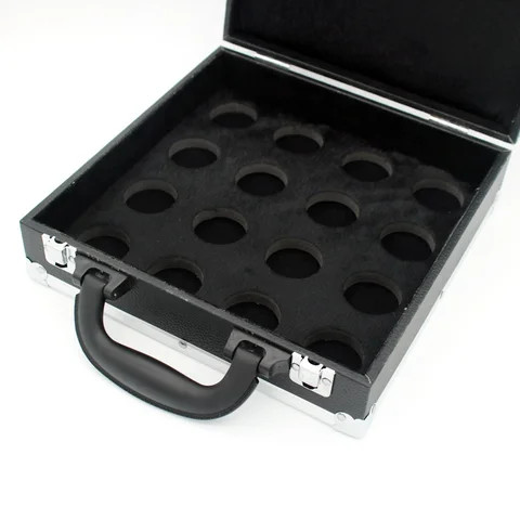 Buy 16 Balls Billiard Pool Ball Storage Box Pool Ball Aluminum Case ...