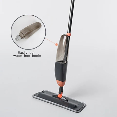 Buy 2022 New Mop Spray Microfiber 360 Twist Mop Mob Cleaner Cleaning ...