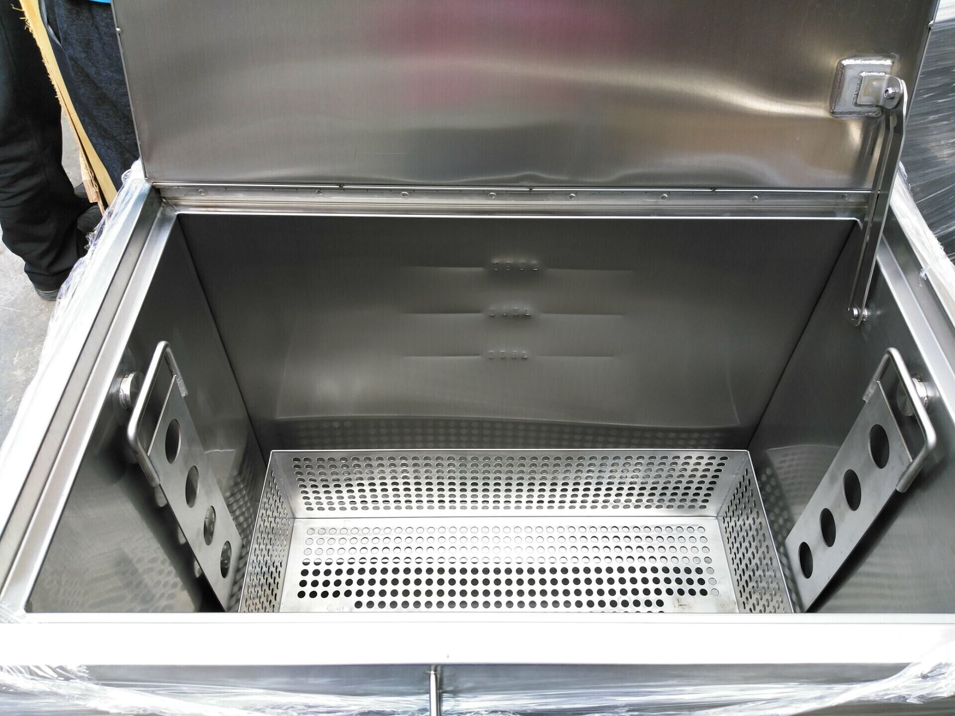 Buy 60 Gallon Stainless Steel Kitchen Heated Soak Tank For Kitchen ...