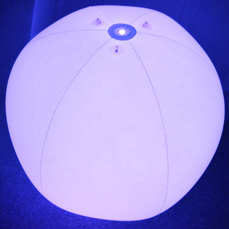 Buy 60cm 80cm 100cm Flap Sensor Giant Led Beach Ball Inflatable Pvc ...