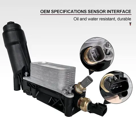 Buy 68105583af Engine Oil Cooler Oil Filter Housing Adapter Assembly ...