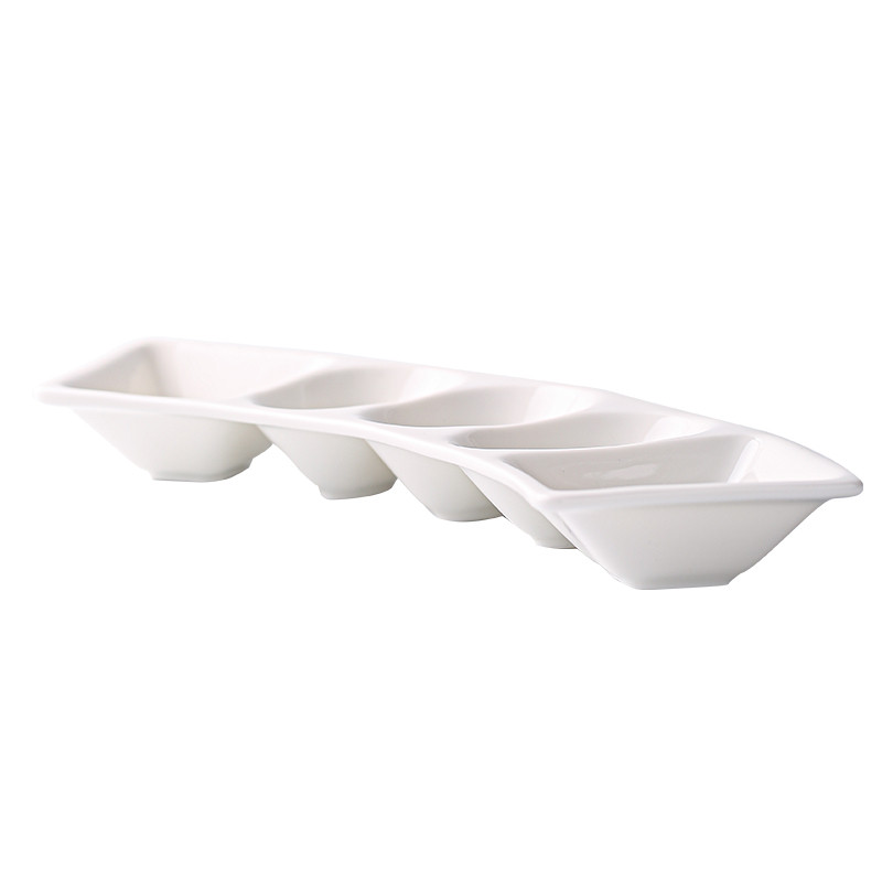 Buy Alien Shape Irregular Polylattice Ceramic Saucer Sauce Dish ...