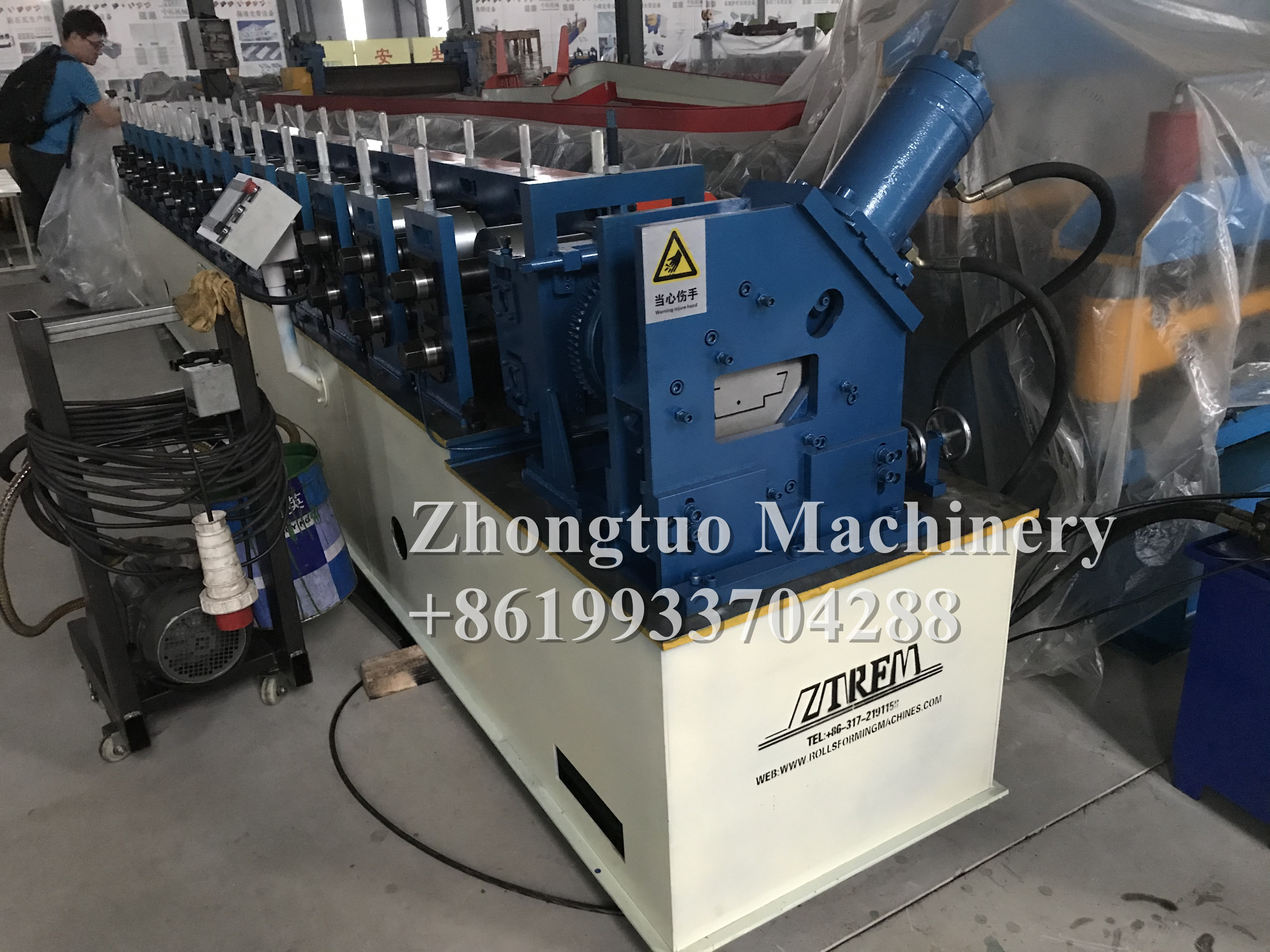 Buy Automatic Galvanized Steel Door Frame Making Machine from Cangzhou ...