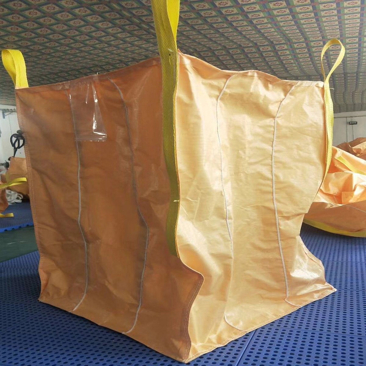Buy Baffle Conductive Big Bag Anti Static Bags 1 Ton Square Bottom from ...