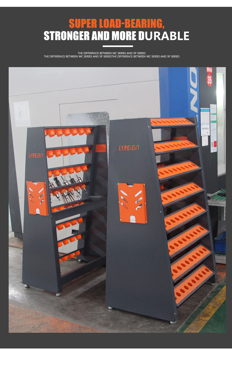 Buy Bt30/bt40/bt50/hsk50/hsk63/hsk100 Cnc Tool Holder Storage Rack With ...