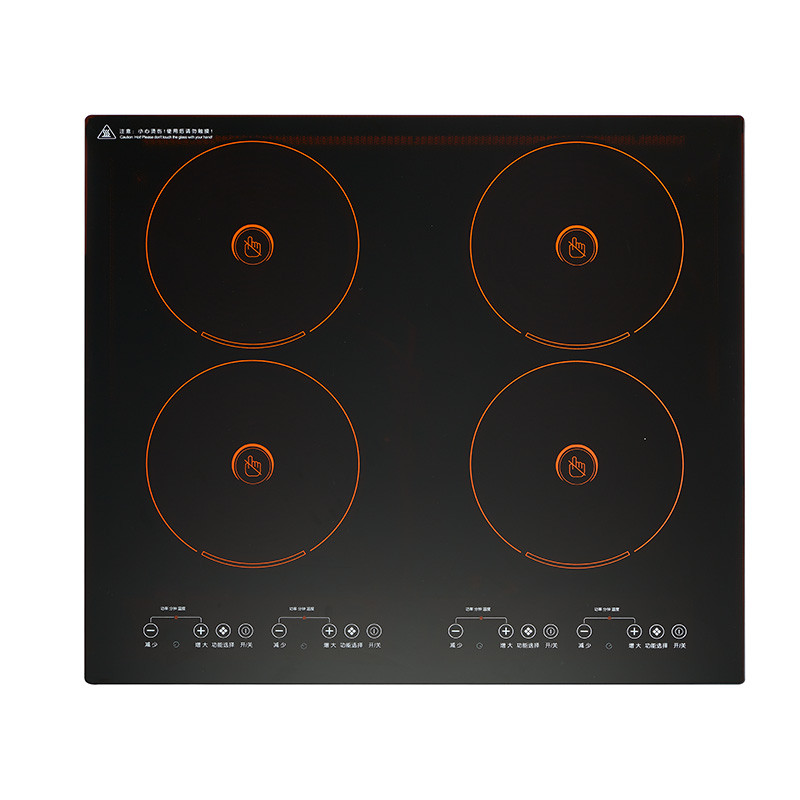 Buy Built In Hob 4 Zone Induction Cooker/4 Burners Induction Cooktops/4 ...
