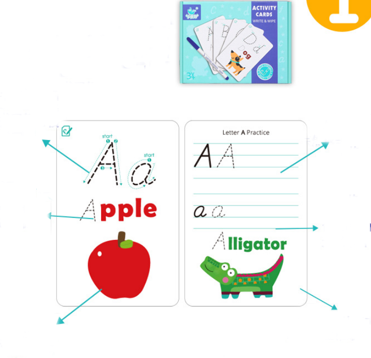 Buy Children Fun Brain Training Learning At Home School Handwritten ...