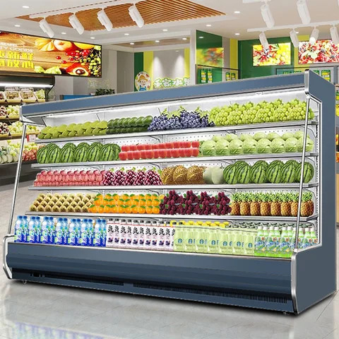 Buy Commercialcommercial Open Display Fridge For Fruit Andvegetable ...
