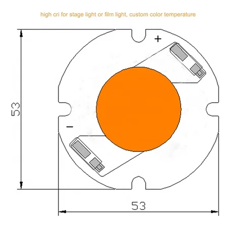 Buy Custom Cob Led 35 Vdc120/140 Lens Daylighting Copper Base 100w Cob ...