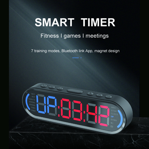 Buy Custom Digital Mini Gym Timer App Control Cycle Smart Timer Apply ...