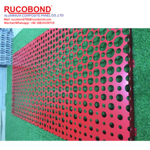 Buy Custom Outdoor Advertising Signs Carved Perforated Aluminium Sheet ...