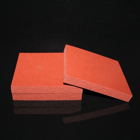 Buy Custom Silicone Foam Rubber Sheet Low Density Good Impact ...