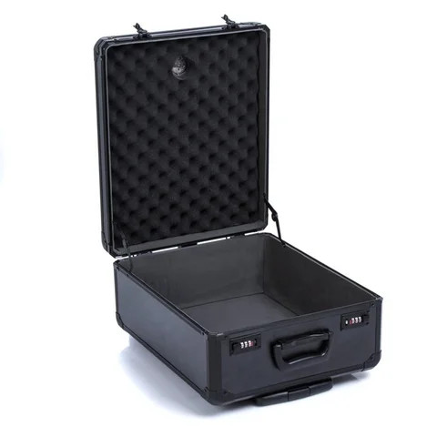 Buy Customizable Shockproof Lockable Metal Aluminum Beauty Trolley ...