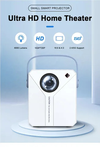 Buy Cy301 Portable Mini Led Projector 4k Full Hd 1080p Video Projecteur ...