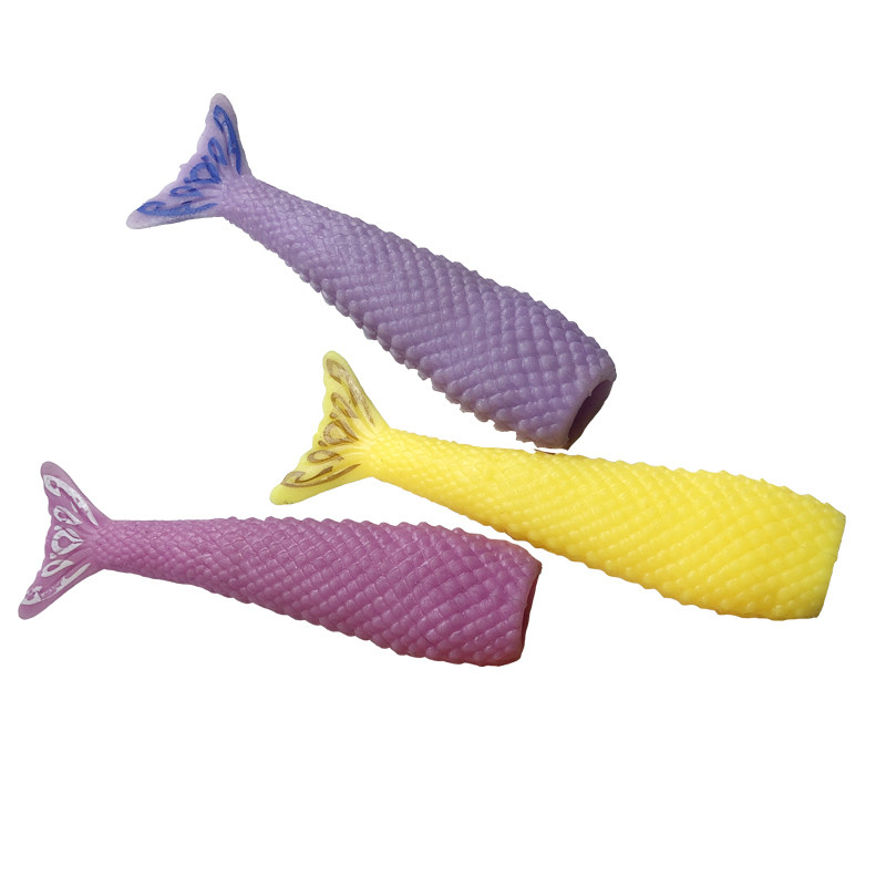 Buy D-266 Tpr 14 Cm Mermaid Tail Toy Accessories Hollow Empty Stomach ...