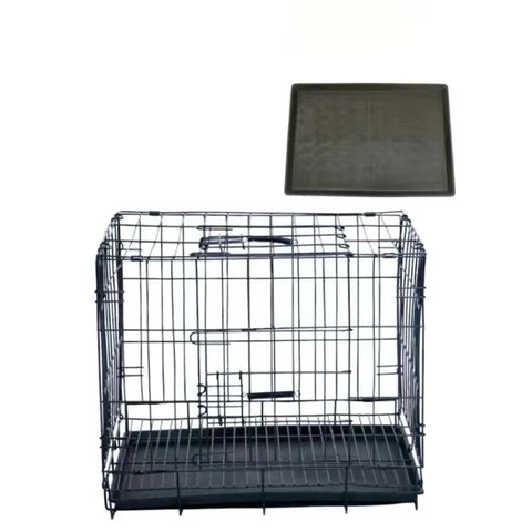 Buy Dog Cage Collapsible Cat Cage Thick Iron Cages Small Toilet Pet ...