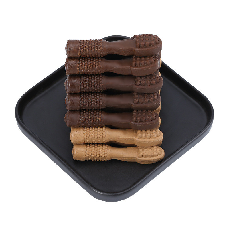 Buy Dog Molar Stick Toothbrush Bone Food Beauty Hair Dog Treats ...