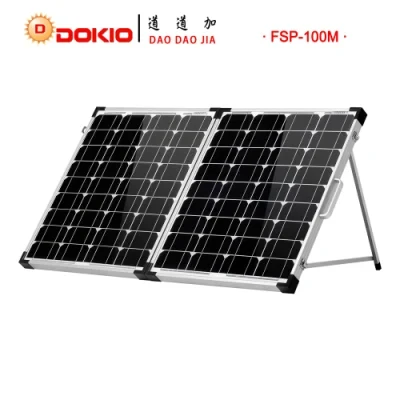 Buy Dokio Foldable Solar Panel 100w Mono Crystalline from Jinhua Dokio ...