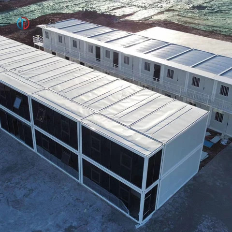 Buy Factory Custom Sales Large Workers Quarters Flat Pack Prefabricated ...