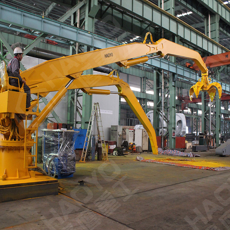 Buy Fixed Scrap Crane Material Handler For Sale from Shanghai HAOYO ...