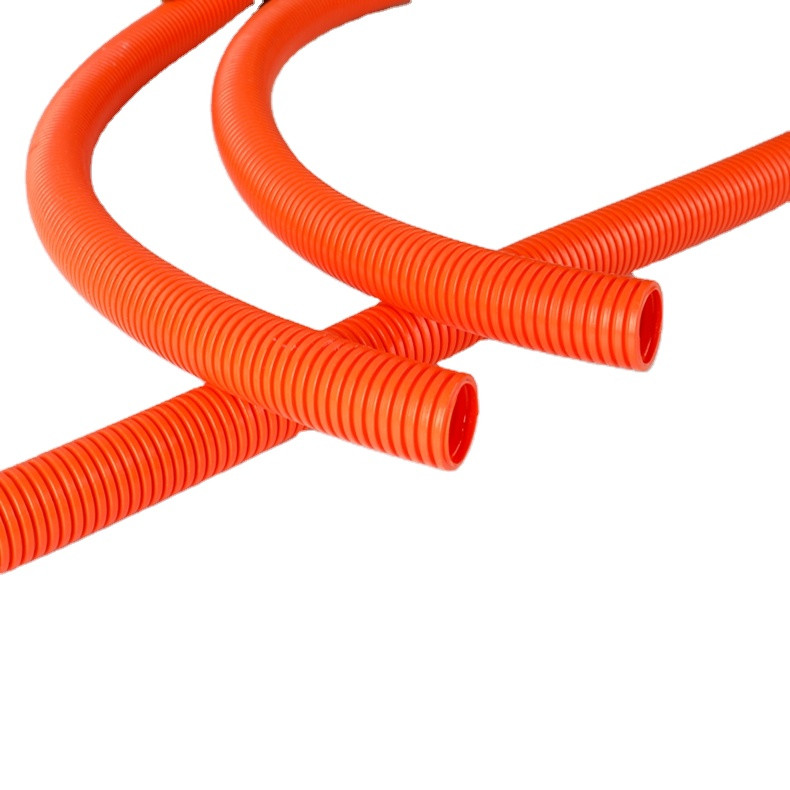 Buy Flame Retardant Pa Corrugated Pipe Ad42.5 Black Hose Tube Splitting ...