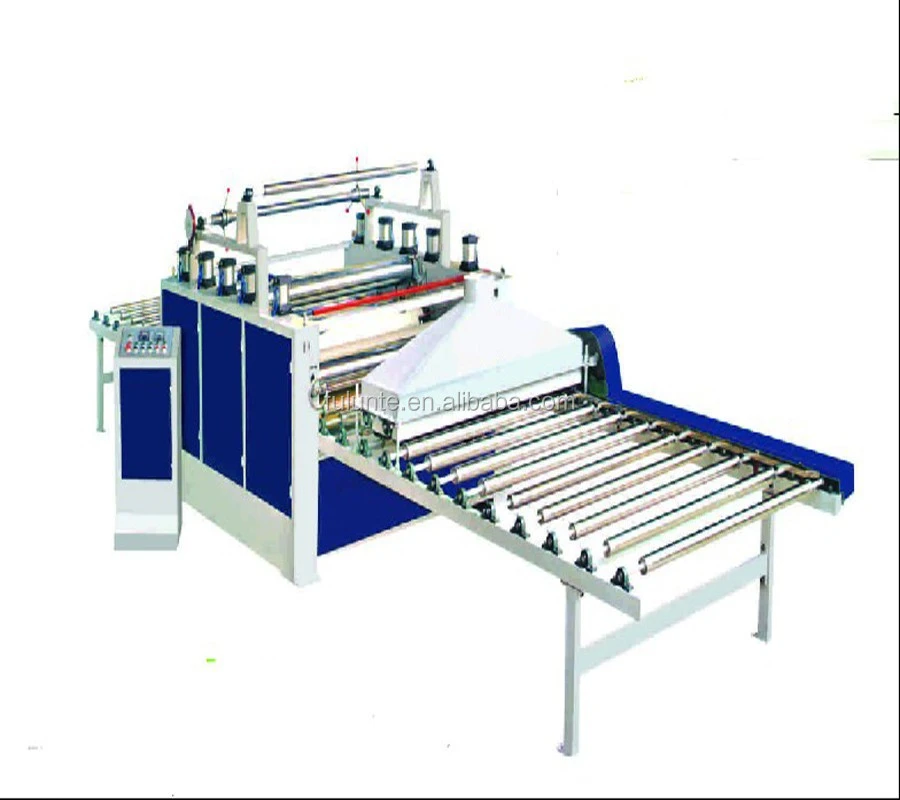Buy Furniture Paper/pvc Sticking Machine Mf503a With Dust Cleaner ...