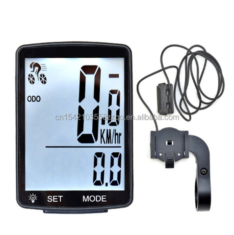 Buy Good Quality 2.8 Inch Big Bicycle Odometer Wireless Bike Navigation ...