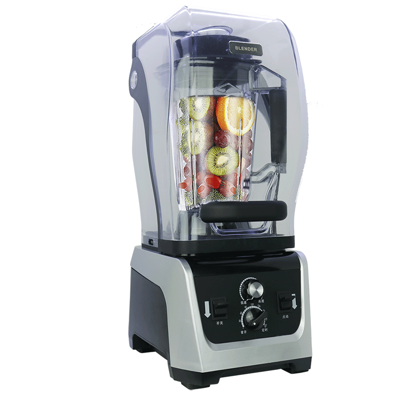 Buy High Power Food Processor Ice Smoothie Juicer Blender, 1200 W Six ...