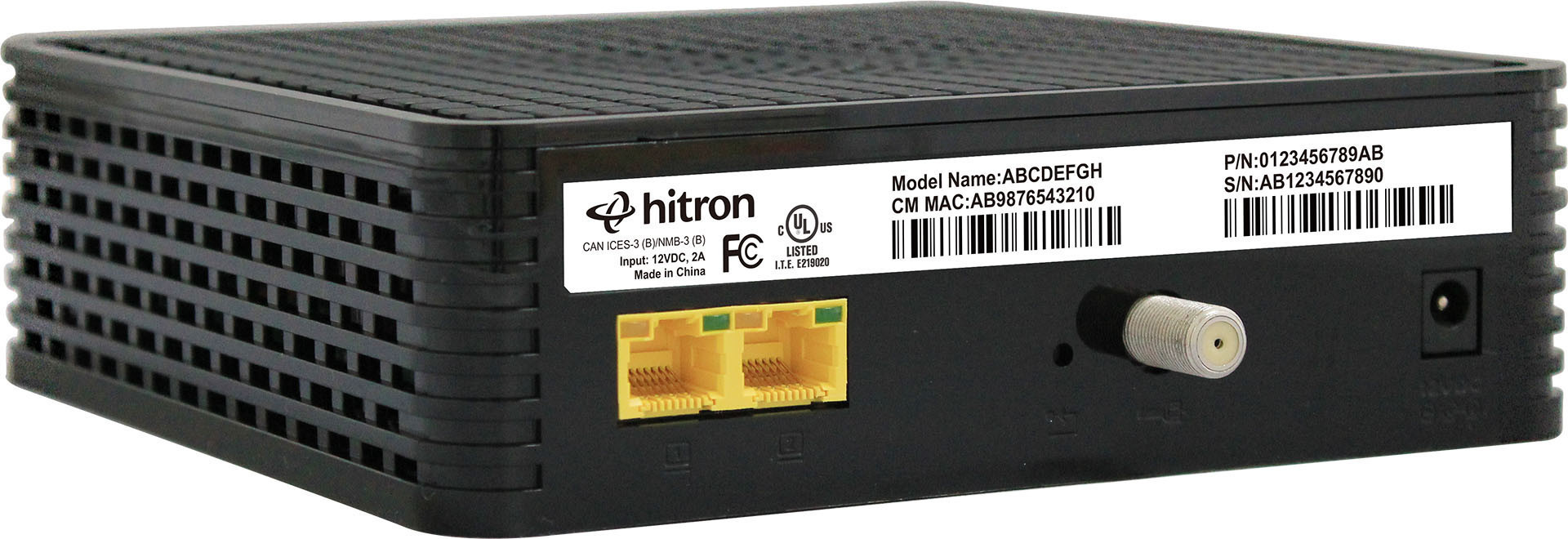 Buy Hitron Coda-45 Gigabit Docsis 3.1 Cable Modem from FLAGESHOP LTD ...