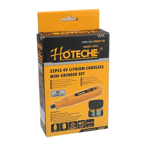 Buy Hoteche 4v Li-ion Cordless Rotary Tool Kit from Ningbo Genin ...
