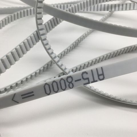 Buy Htd 3m 5m 8m 14m 20m Green On Toothed Side Pu Flat Cleated Belt ...