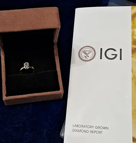 Buy Igi Certificate Custom Round Brilliant Cut Screw Back Lab Grown ...