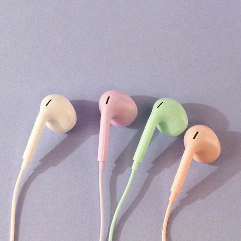 Buy Kiki-400 Custom Logo 3.5mm Game Wire Music Earphones With Cute ...