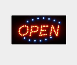 Buy Led Advertising Board Open Flashing Billboard Door Display Sign And ...